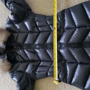 Moncler | Jackets & Coats | Moncler Bellette Lacquer Down Filled Coat Puffer With Genuine Fox ...